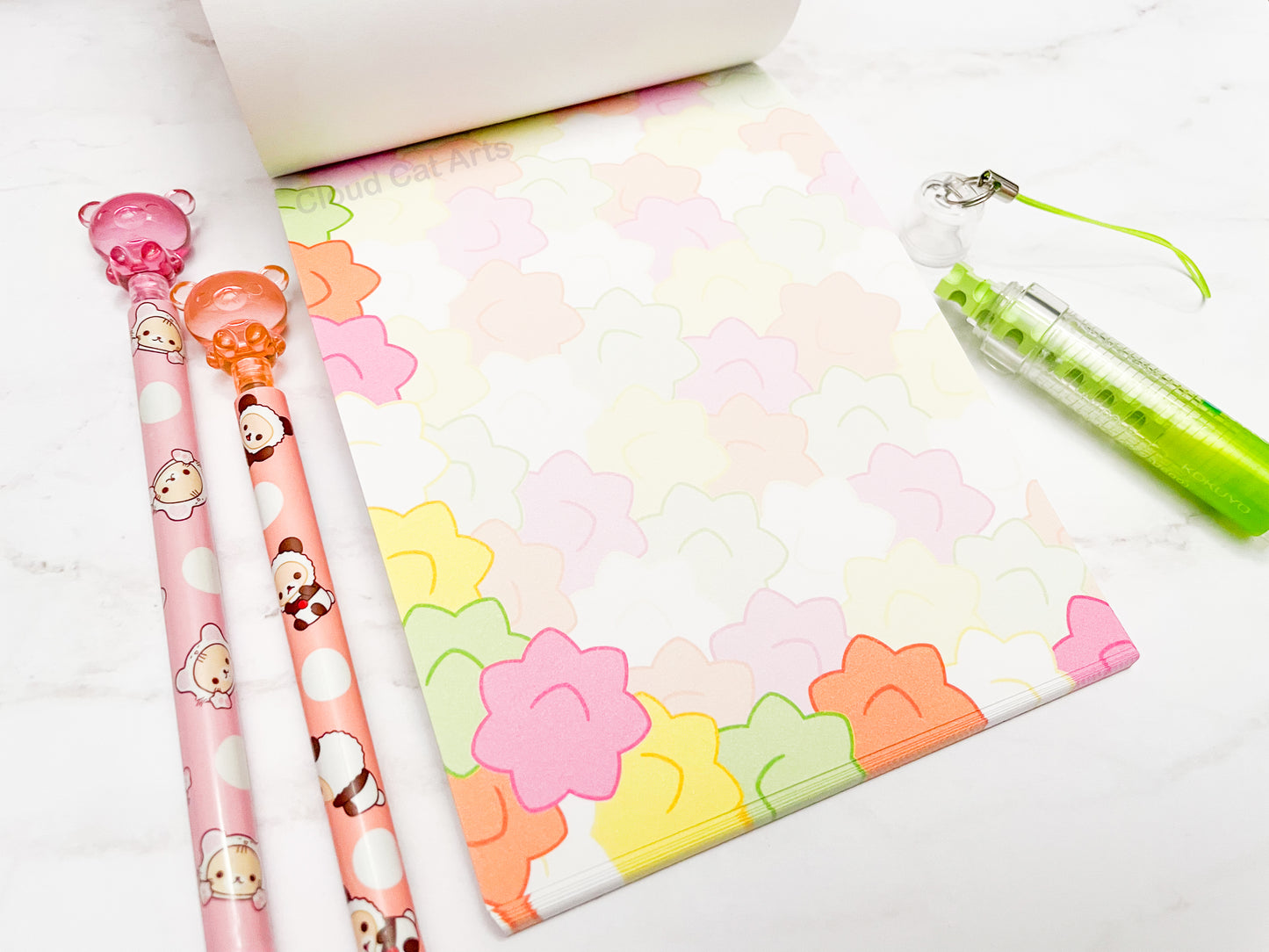 Sugar Stars - Japanese Candy - Notepad – Cloud Cat Arts